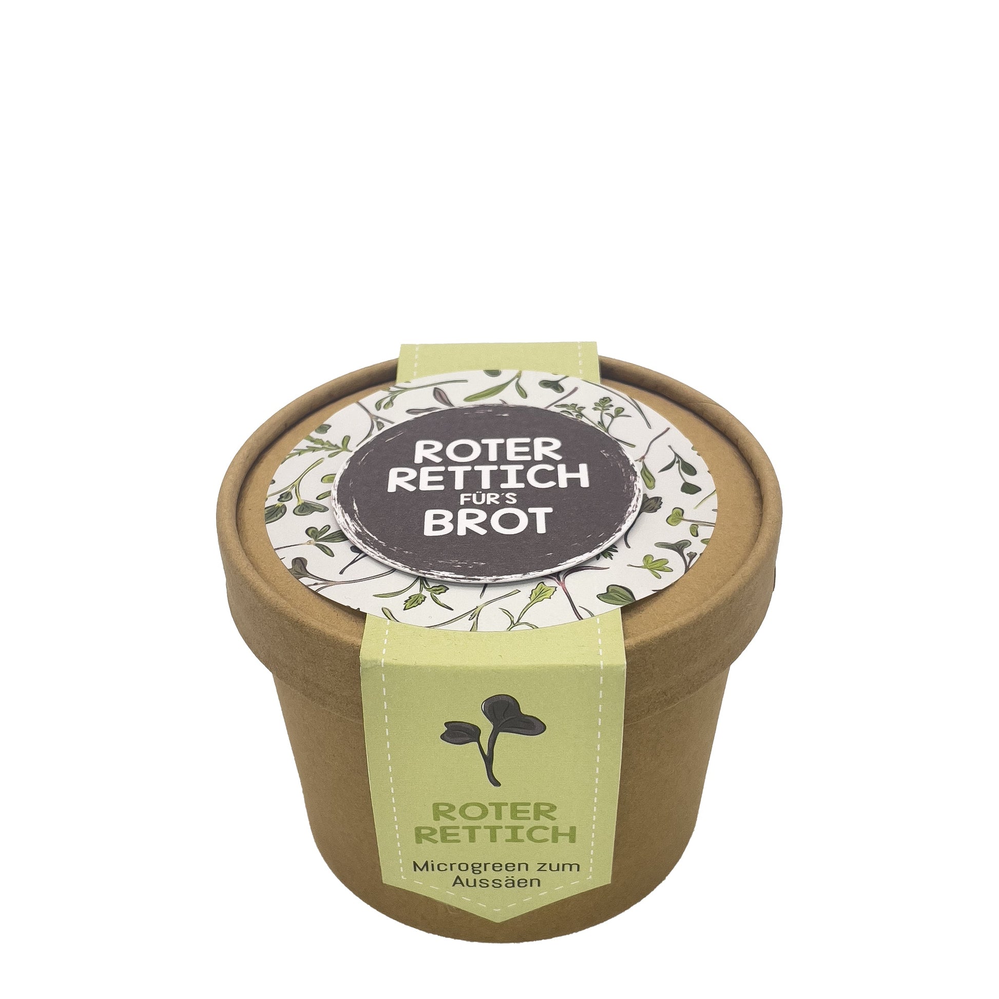 Microgreens roter Rettich zum Aussäen für den Salat - Wunderle