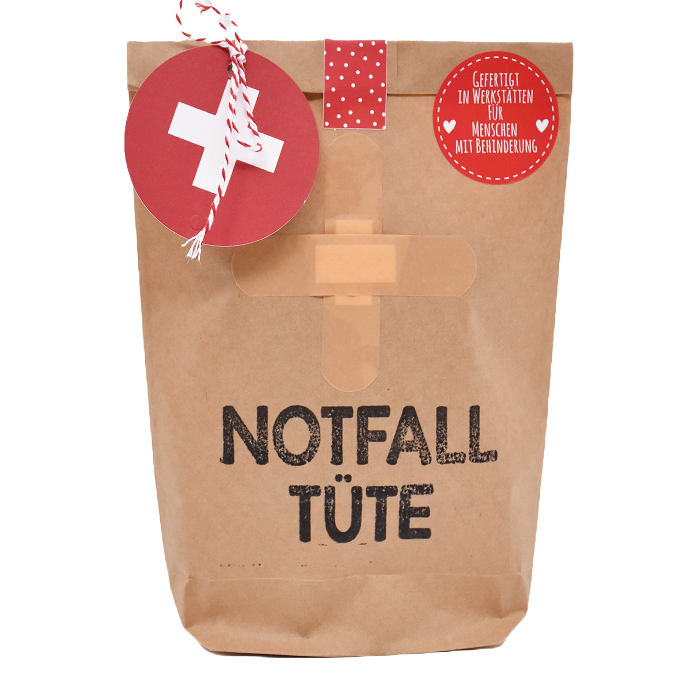 Survival Paket: Notfall Tüte mit Pflaster und Erste Hilfe Utensilien ...